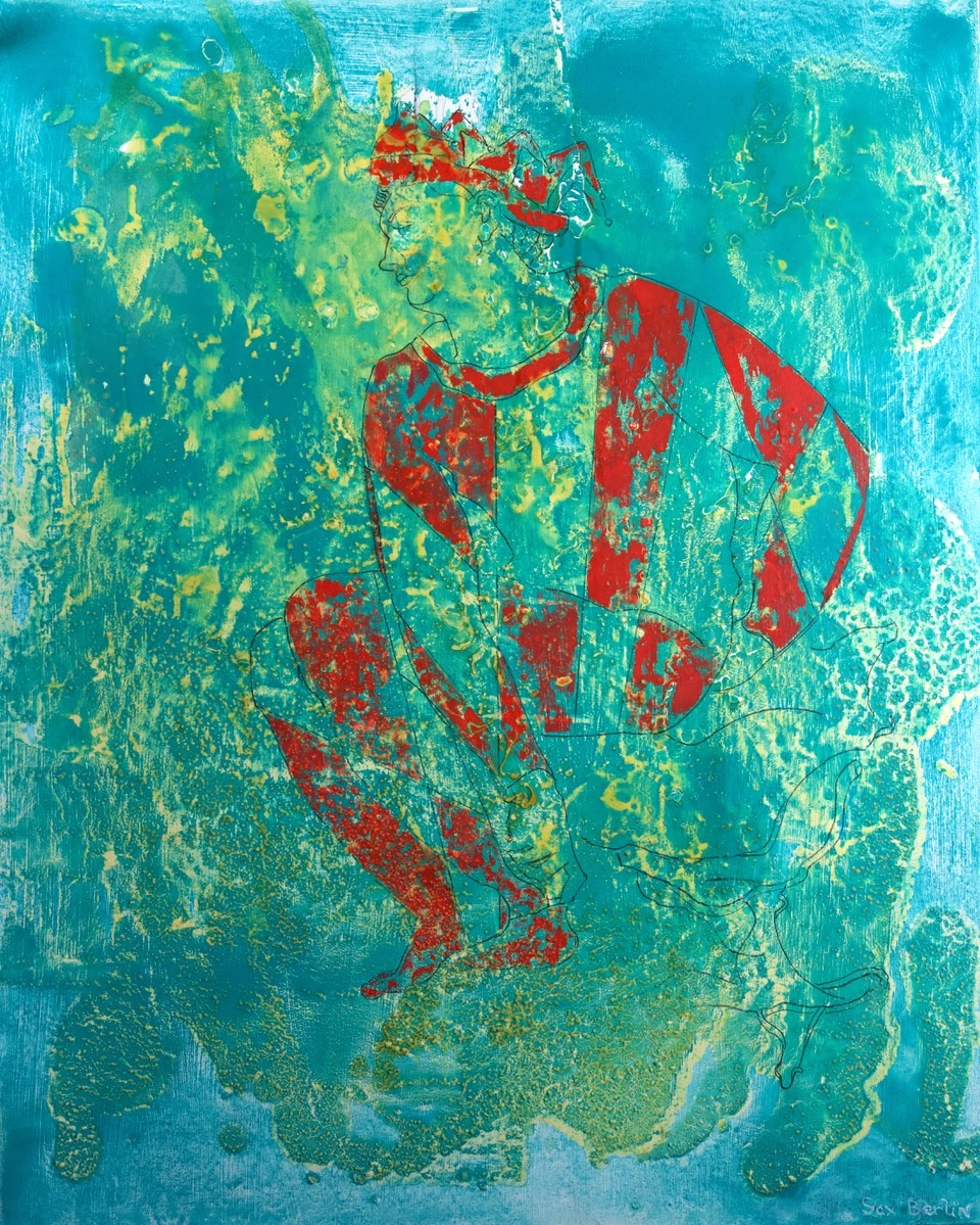 When Genius Ascends We Levitate – White Court Art